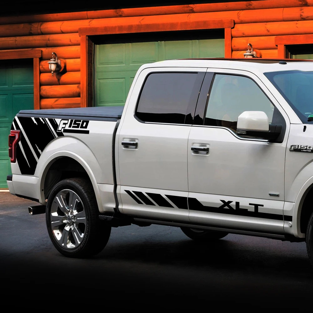 Pegatinas-de-vinilo-para-coche-Ford-F150-XLT-calcoman-as-gr-ficas-de ...
