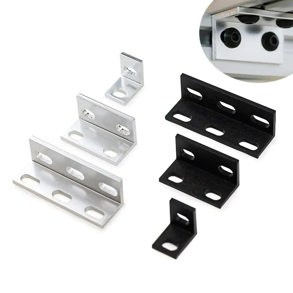 4Pcs Openbuilds Single Double Triple Universal L Type Support Brackets ...