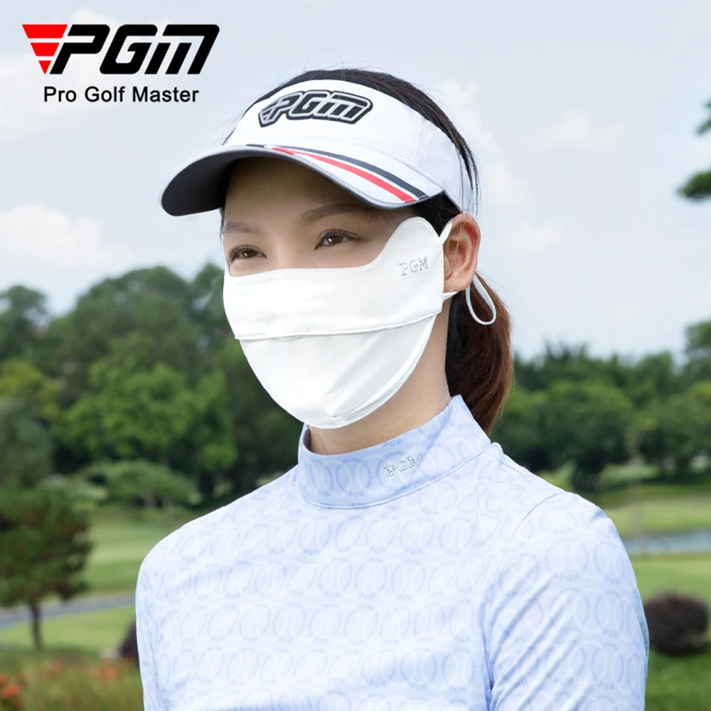 Golf Women Sun Mask Ladies Sunscreen Breathable Outdoor Mask Three ...