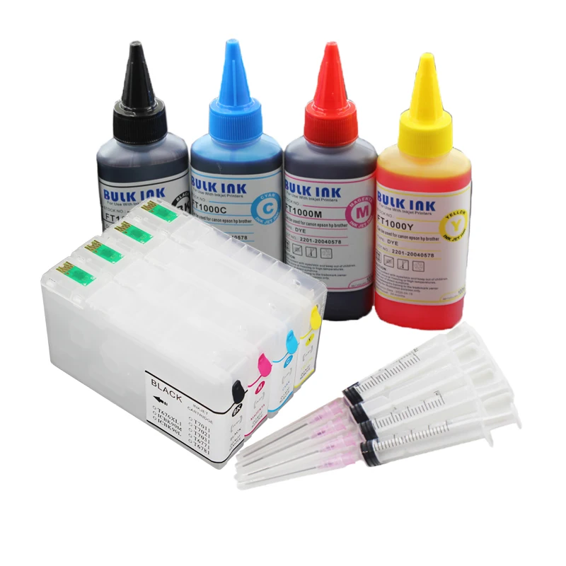 CISSPLAZA 1x T7901 T7911 79XL refill ink cartridge compatible For Epson ...
