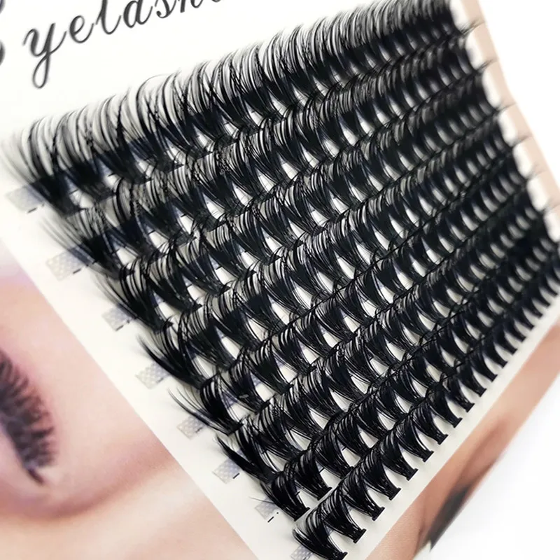 60/100/160Pcs Cluster Professional Makeup Individual Eyelashes Grafting ...