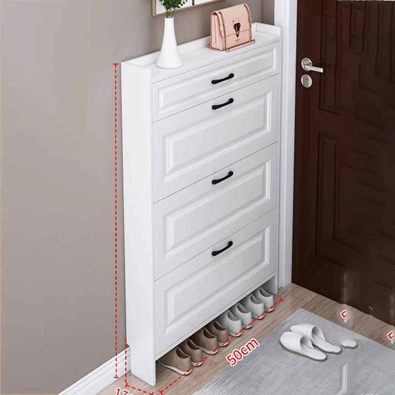 Doorway Storage Cabinet Shoe Stand Placard Holder Cabinet Shoe Rack ...