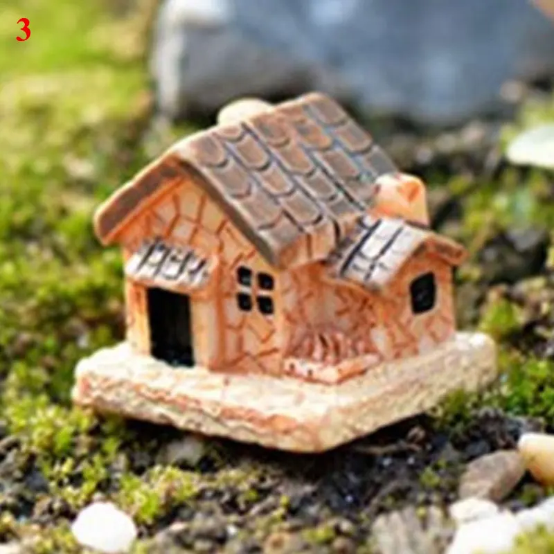 Miniature Fairy Cottages In Terrariums