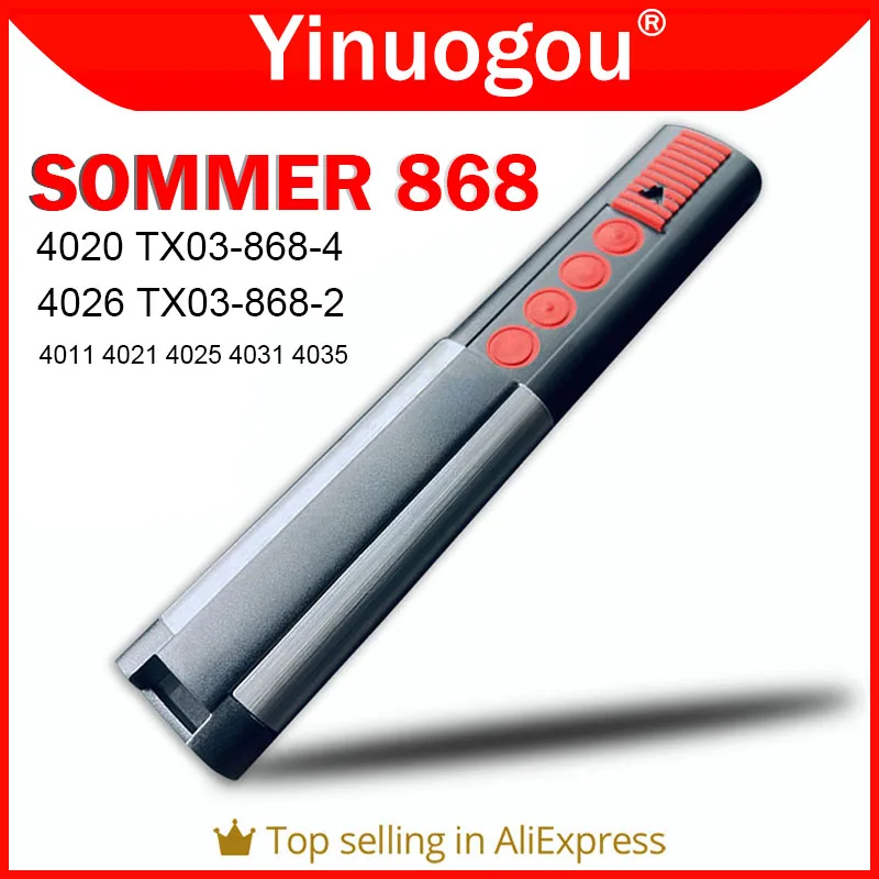 SOMMER-868MHz-4020-TX03-868-4-4026-TX03-868-2-Garage-T-l-commande ...