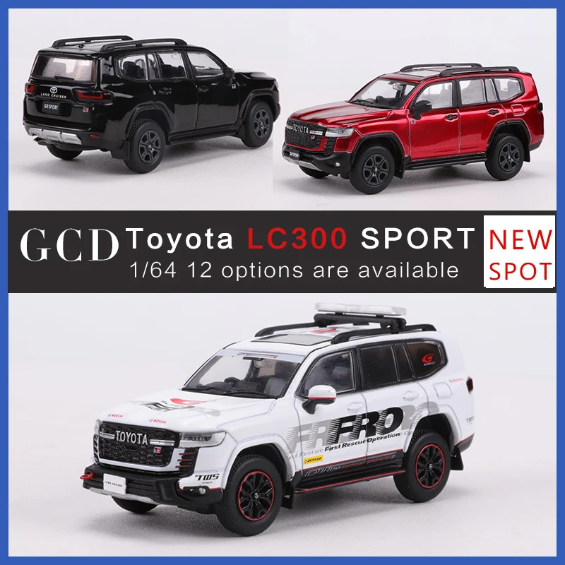 GCD 1:64 Toyota Land Cruiser LC300 Diecast Alloy Model Car