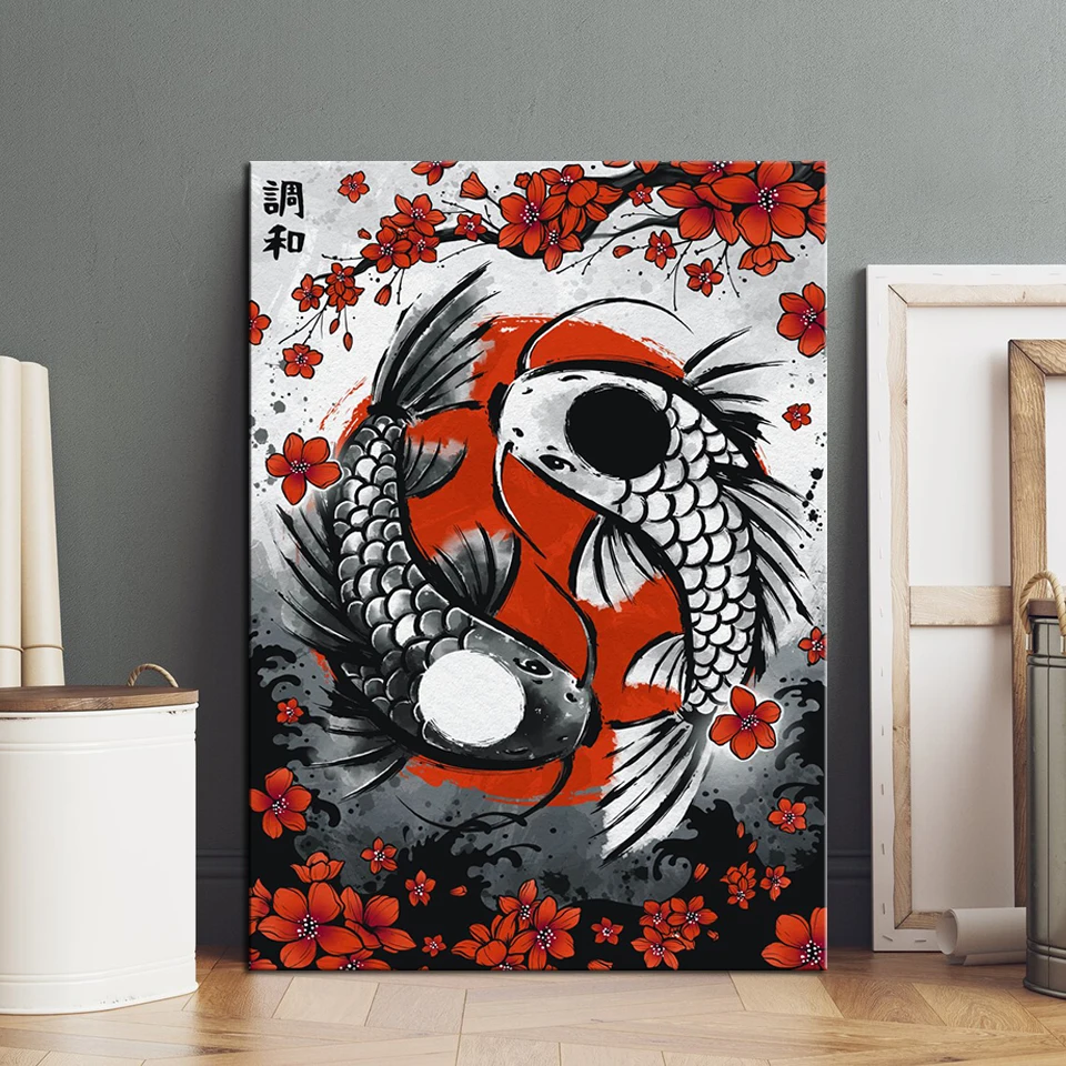 Japanese Koi Art Paintings