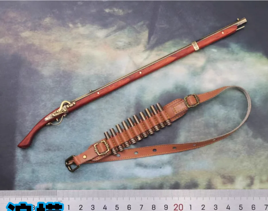 1-6-Male-Soldier-Accessories-Long-Blaster-Ammo-Belt-Model-for-12-Action ...