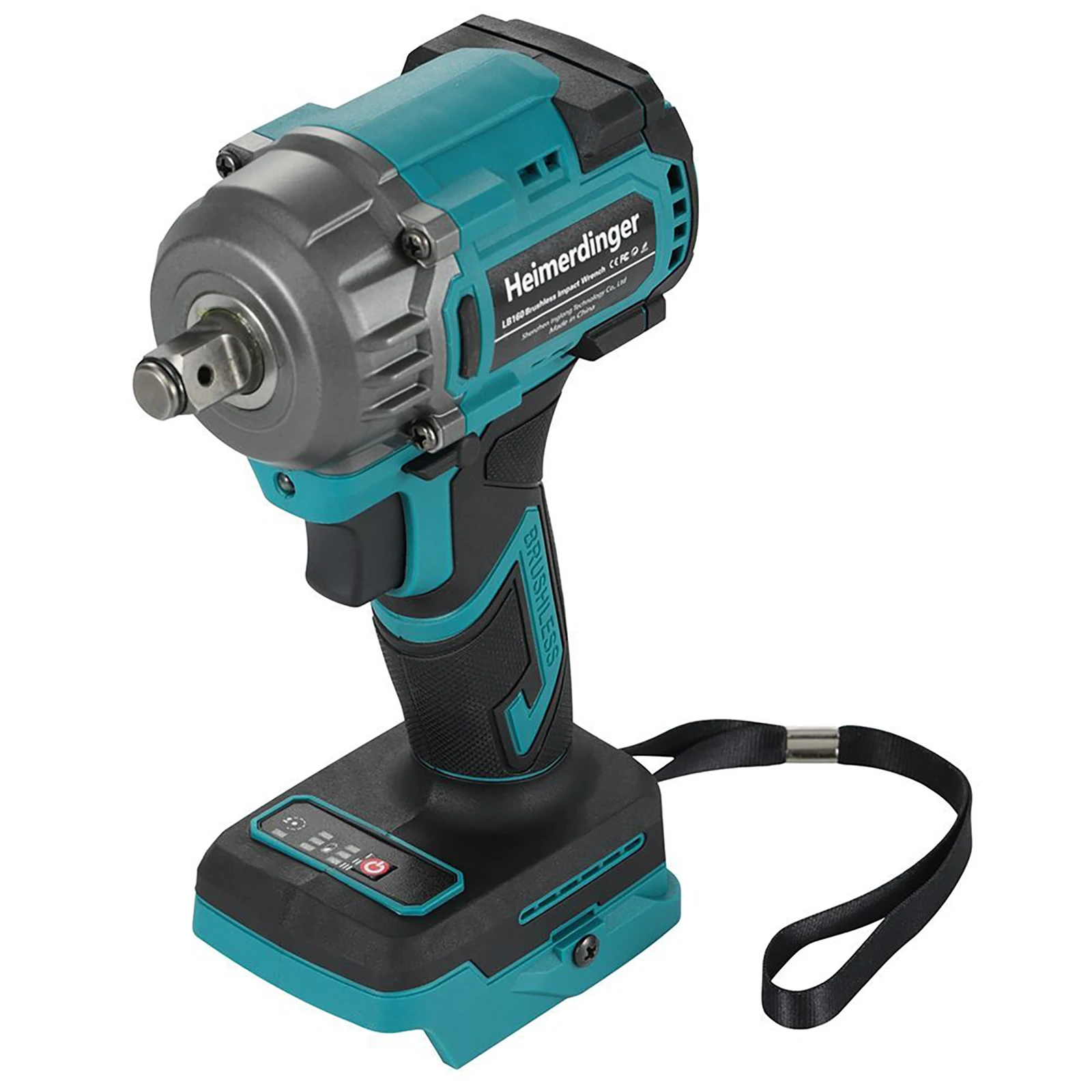 Heimerdinger 18V 550NM 1/2 brushless cordless impact wrench compatible ...