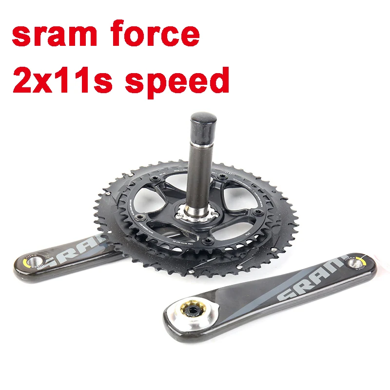 Carbon Road Bike Bicycle Crankset | Sram Force 22 Gxp Crankset - Sram ...
