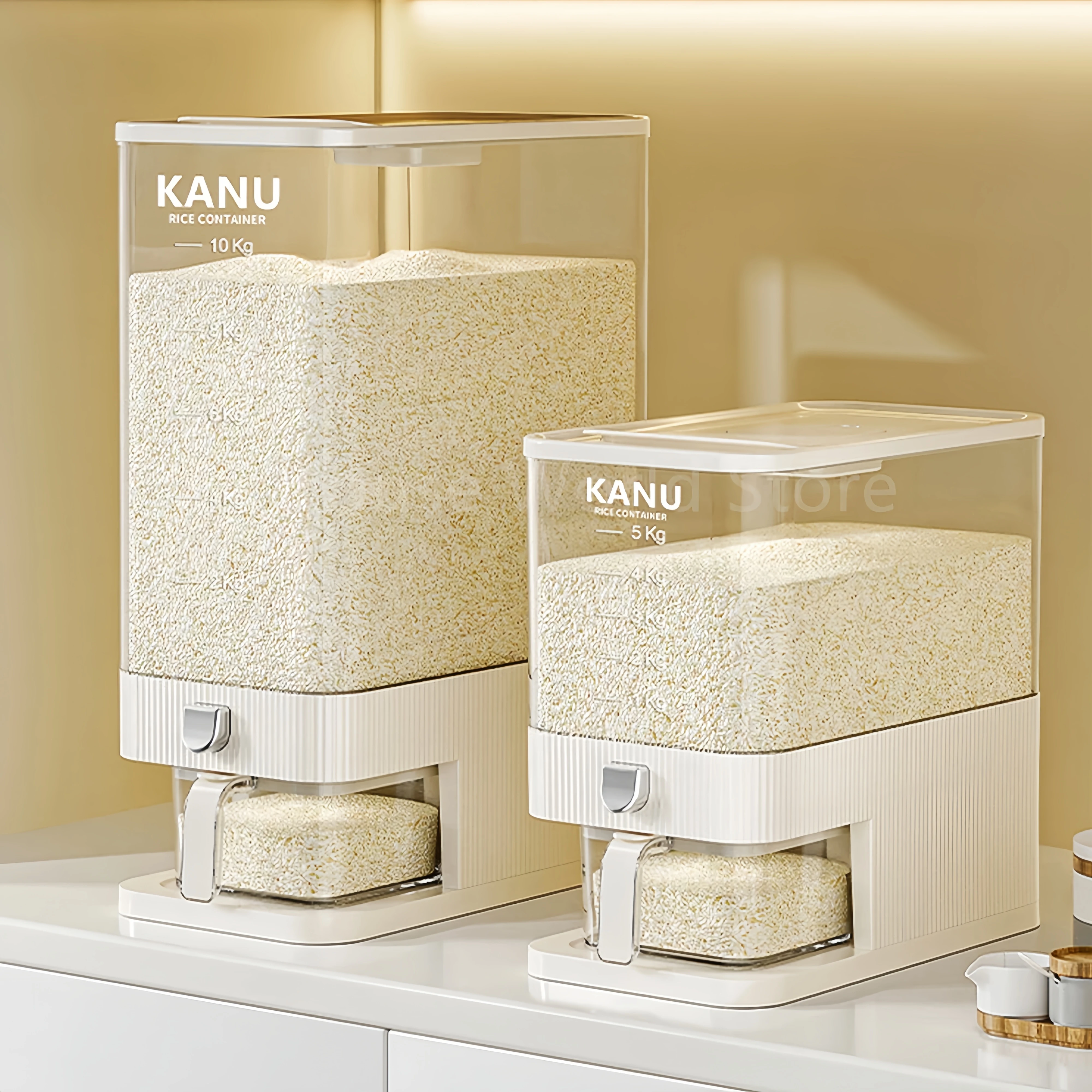 5KG-Rice-Storage-Box-Sealed-Moisture-Proof-Insect-Proof-with-Push-Food ...