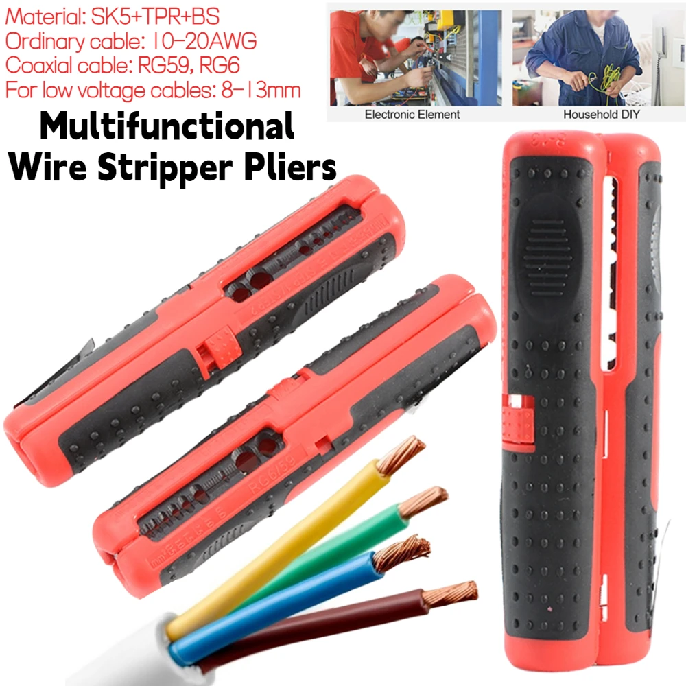 Cable-Wire-Stripper-Portable-Wire-Stripping-Plier-Anti-skid-Strip-Line ...