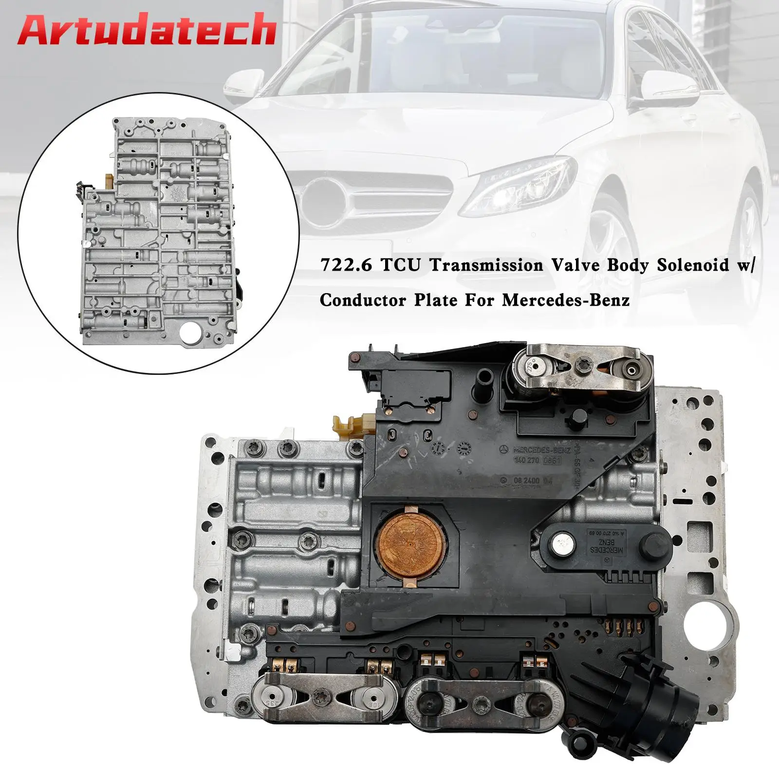 Artudatech-722-6-TCU-Transmission-Valve-Body-Solenoid-w-Conductor-Plate ...