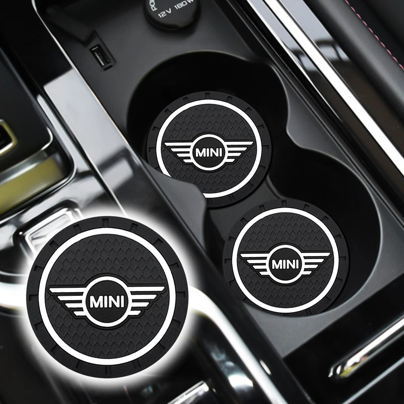 Car-Coaster-Anti-slip-Silica-Water-Cup-Holder-Mat-For-Mini-Cooper-R56 ...