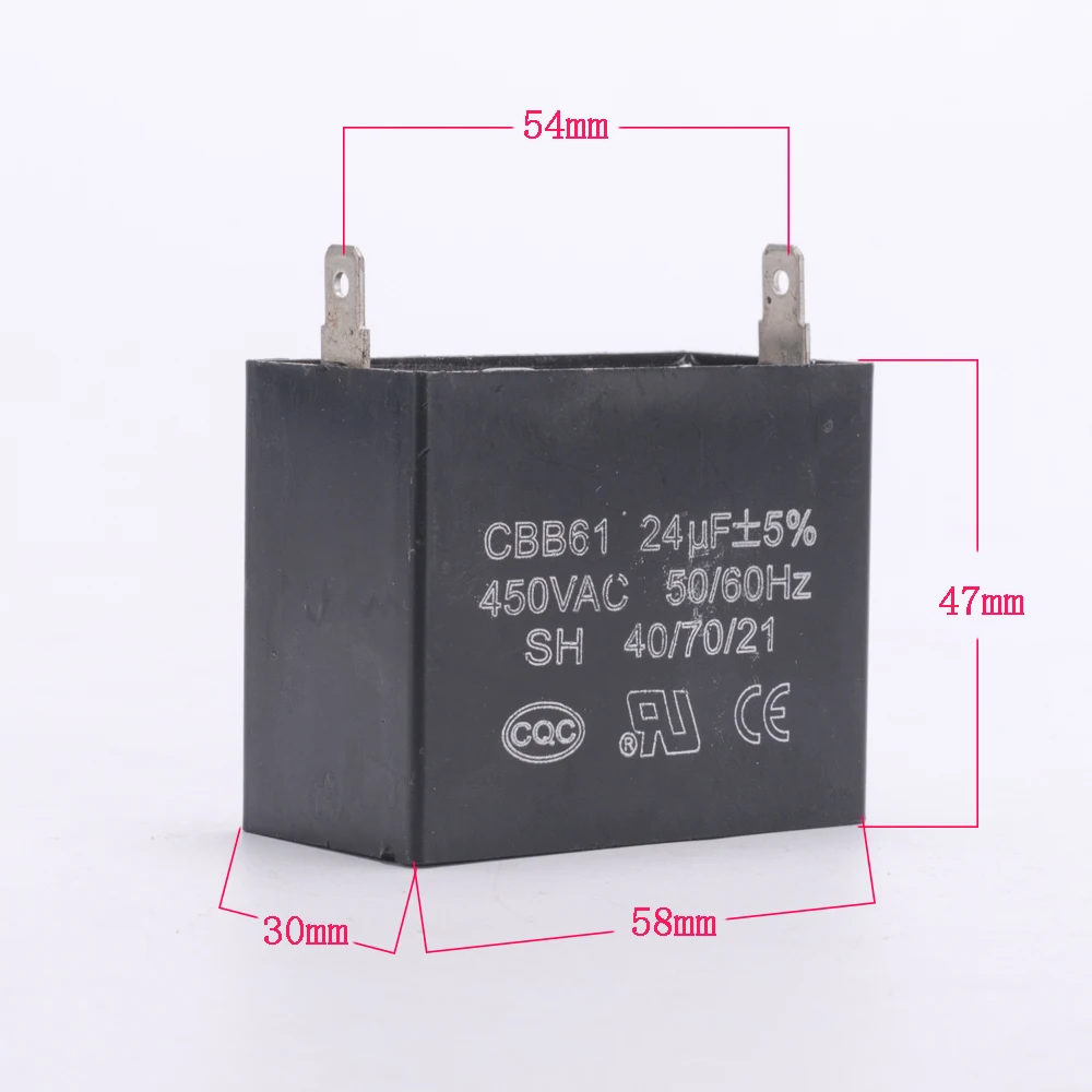 CBB61-Capacitor-24uf-450V-Single-Phase-Gasoline-Diesel-Generator ...