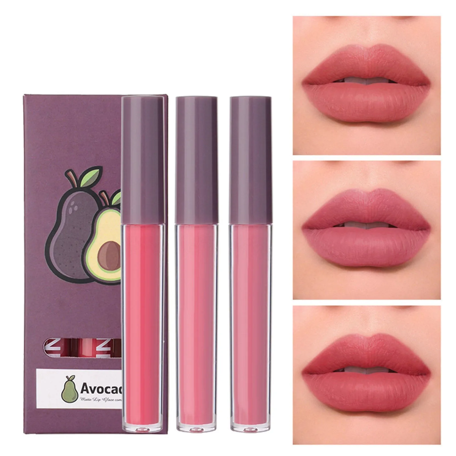 Makeup-Forever-Lip-Liner-Anywhere-Fruit-Lip-Glaze-Set-3-Pieces-Liquid ...