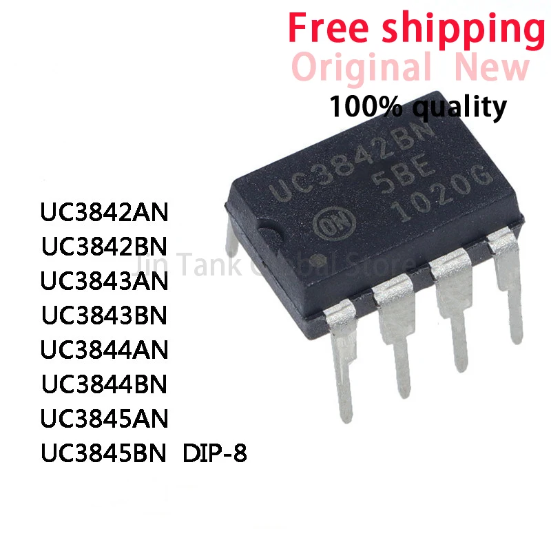 10Pcs-New-Original-Import-UC3842AN-UC3842BN-UC3843AN-UC3843BN-UC3844AN-UC3844BN-UC3845AN ...