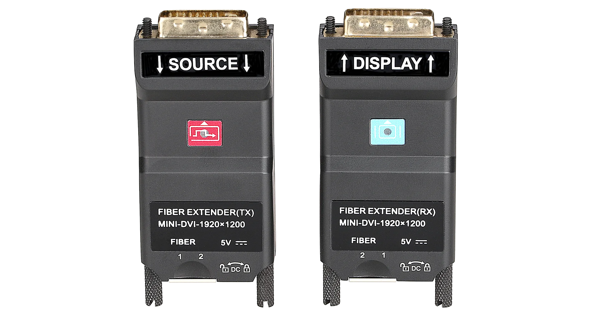Broadcast-DVI-To-Fiber-Optic-Extender-1920-1200-Single-Mode-Multi-Mode ...