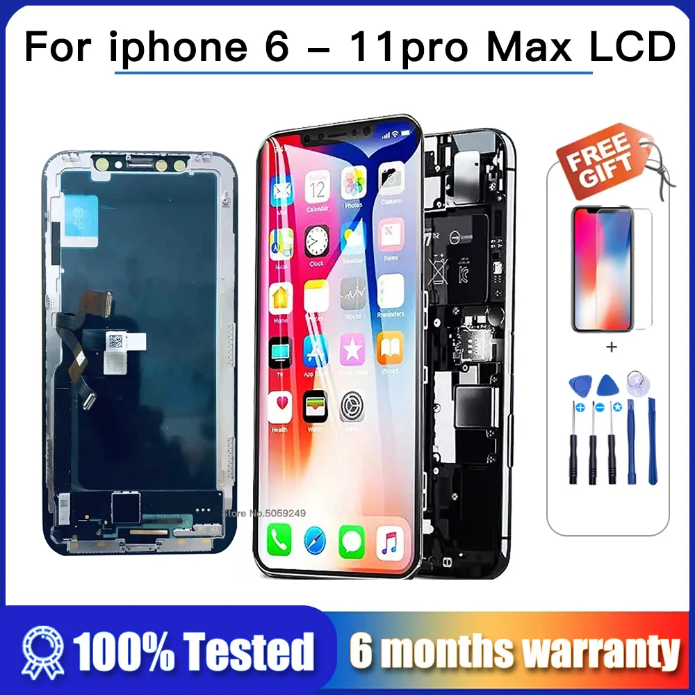 Incell-LCD-For-iphone-X-XR-XS-11-12-Pro-Max-Display-Screen-Replacement ...