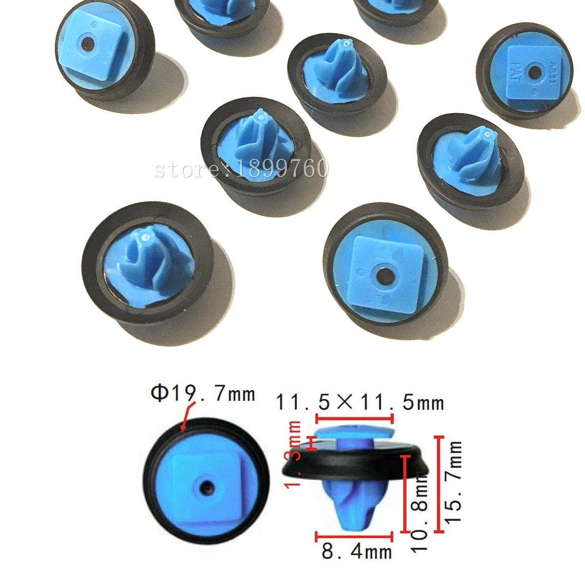 100x-oem-para-toyota-9046705136-53z1609021-53z1607006-fechadura-da ...