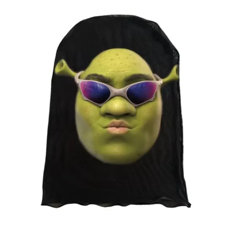 3D-Printed-Shrek-Mask-Headgear-for-Men-Women-Mesh-Full-Face-Spandex ...