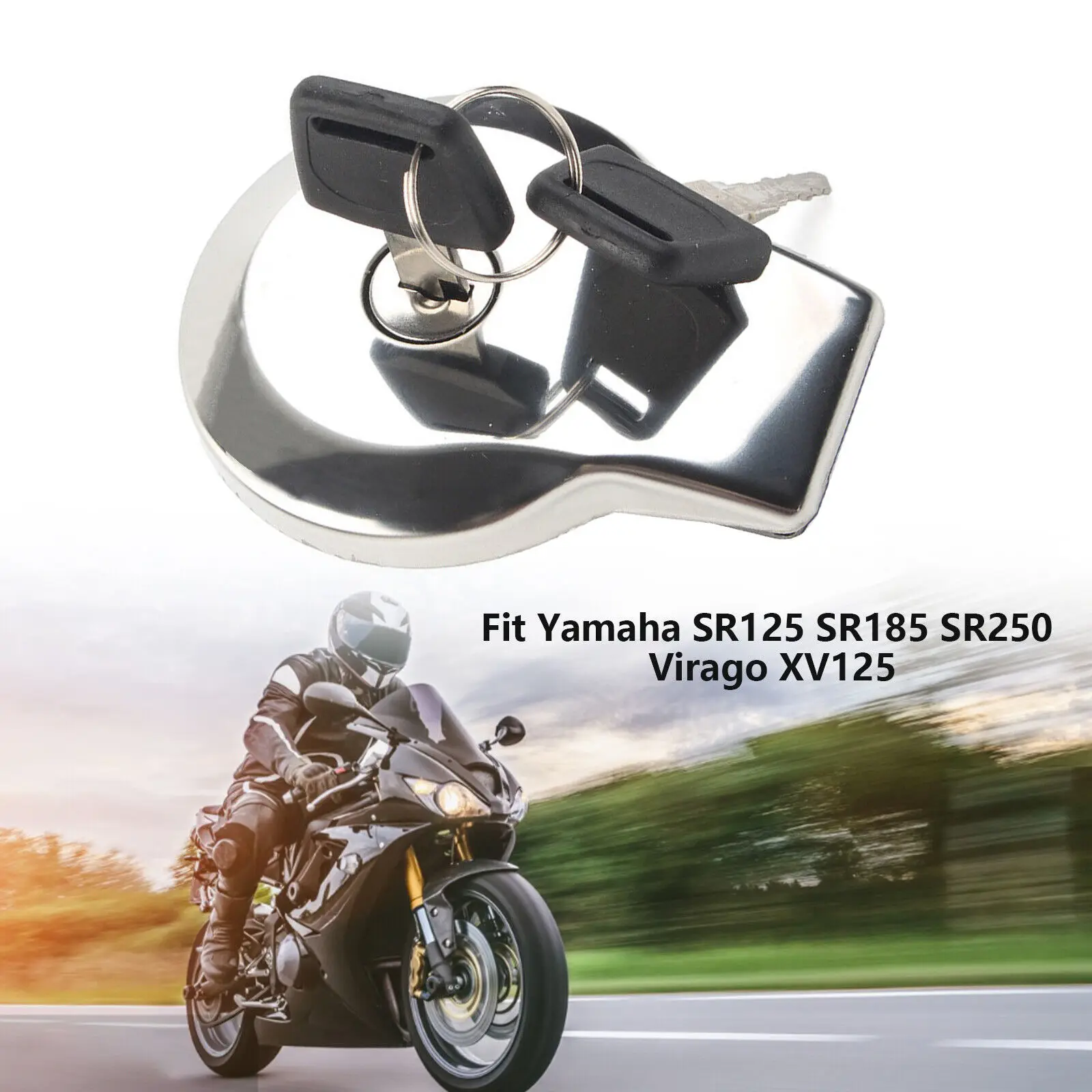 Fuel-Gas-Tank-Cap-Cover-Lock-Key-Fit-For-Yamaha-Virago-XV125-250-XV535 ...