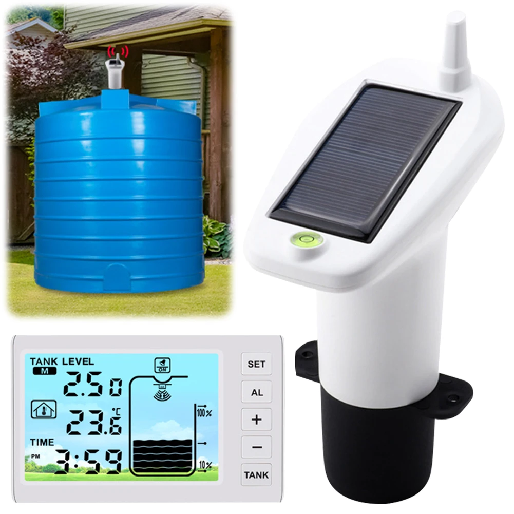 Solar-Powered Wireless Ultrasonic Water Level Indicator: My Real-World ...