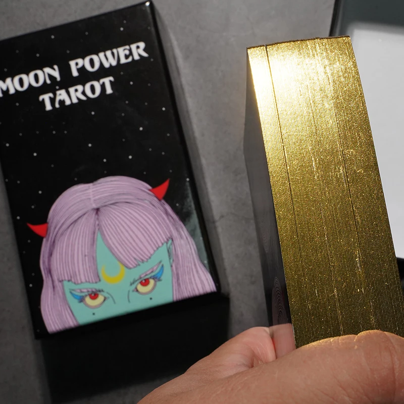 Moon Power Tarot Gilded edges Fortune Telling Cards Tarot for Beginners ...