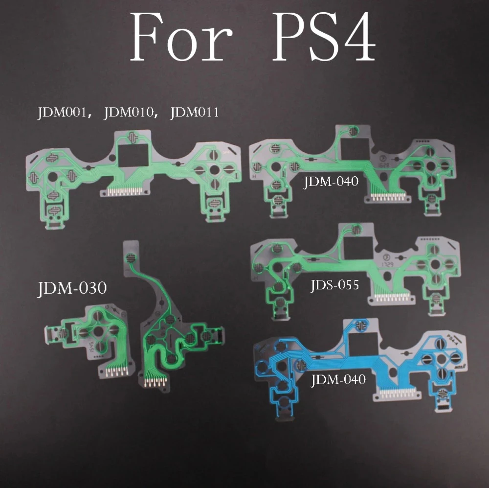 For PlayStation 4 JDM-030 JDM-040 JDM-055 PS4 Controller Conductive ...