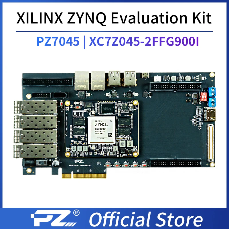 Industrial Grade FPGA Development Board, Puzhi 7045 Kit Experiment, 900I Xilinx Zynq-7000 SoC ...