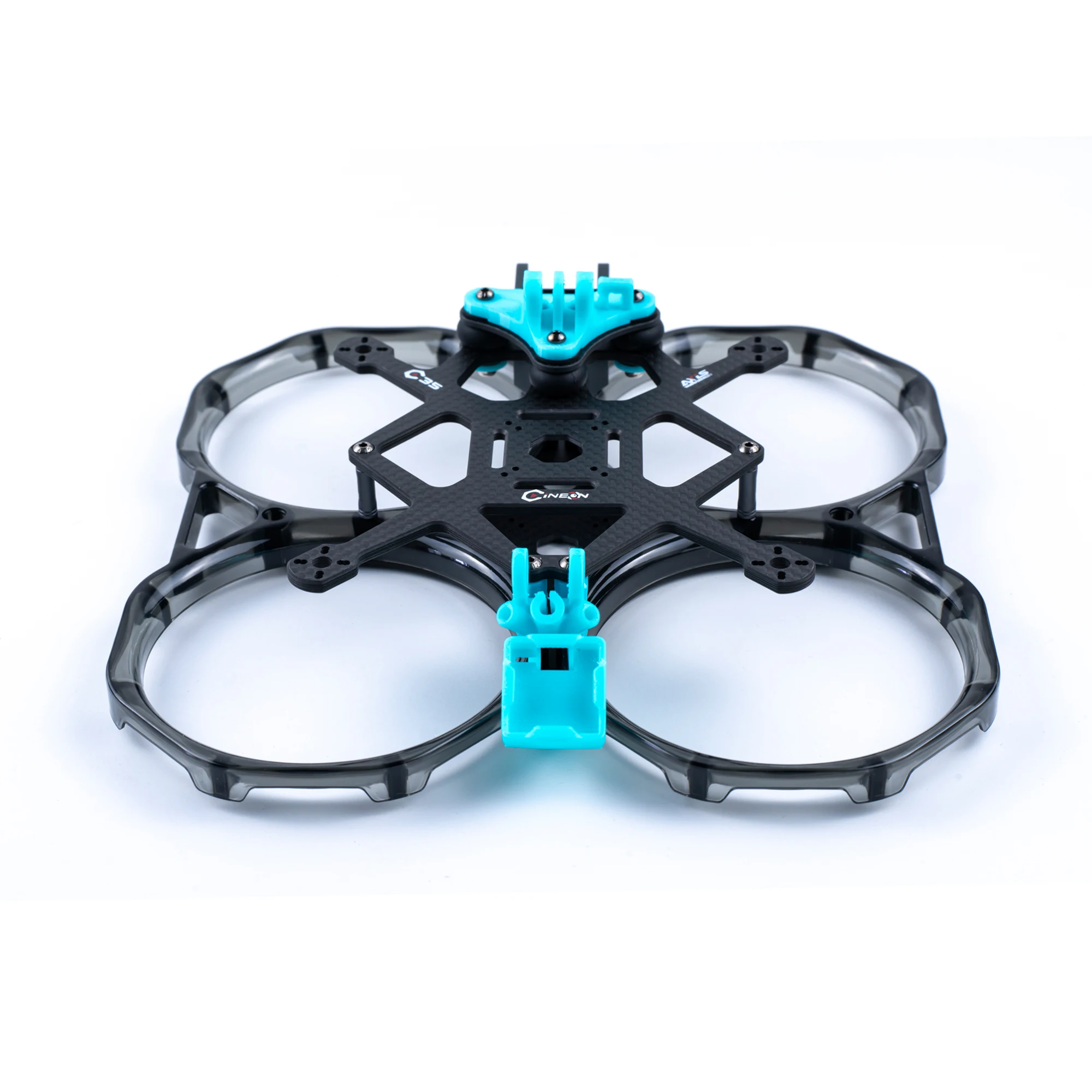 Axisflying-C35 씨네후프 3.5 인치 FPV 프레임, 퀵 릴리스 방폭 충격 흡수 및 흔들림 방지 O3 에어 호환