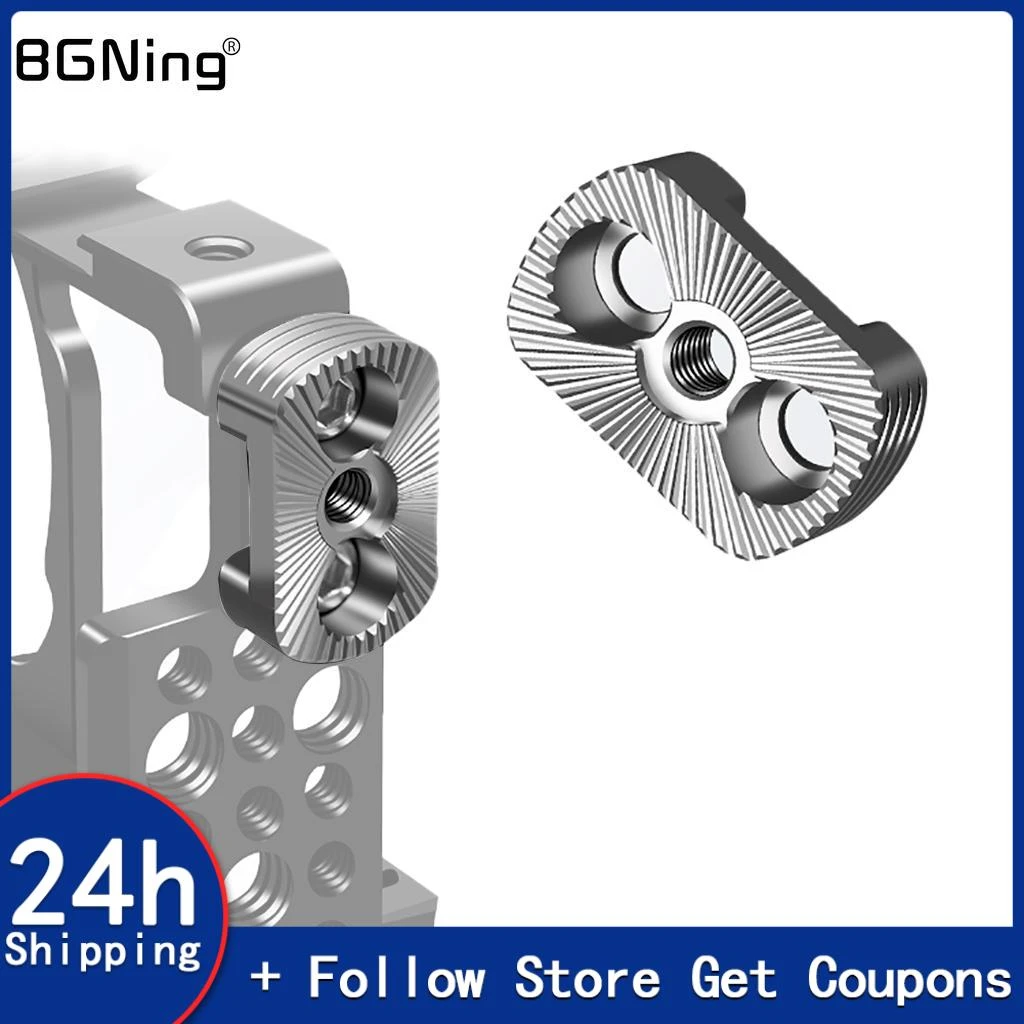 Aluminum Alloy ARRI Rosette Mounting Adapter With M6 Female Thread for ...