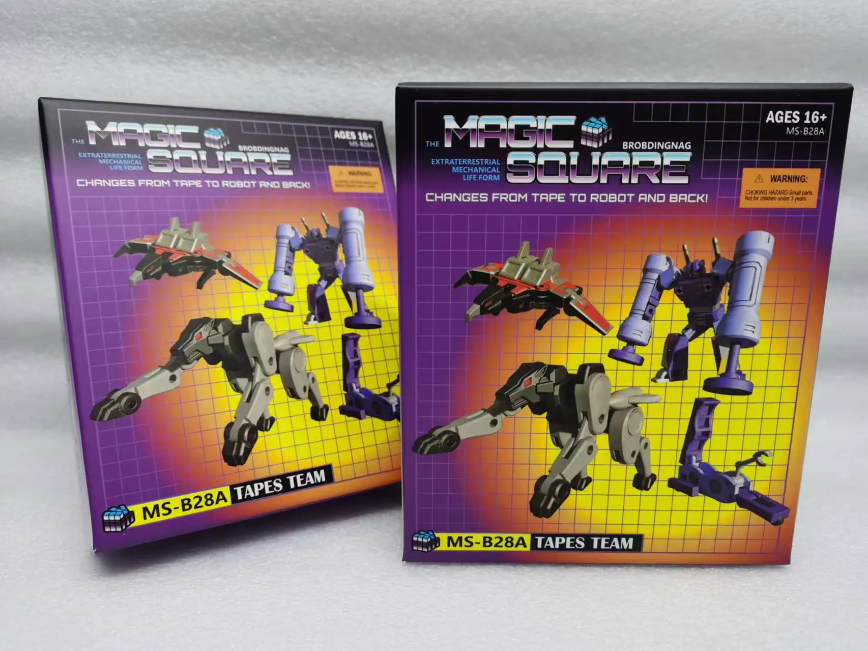 New Magic Square MS TOYS Transformation Toy MS-B28A Tapes Team Figure ...