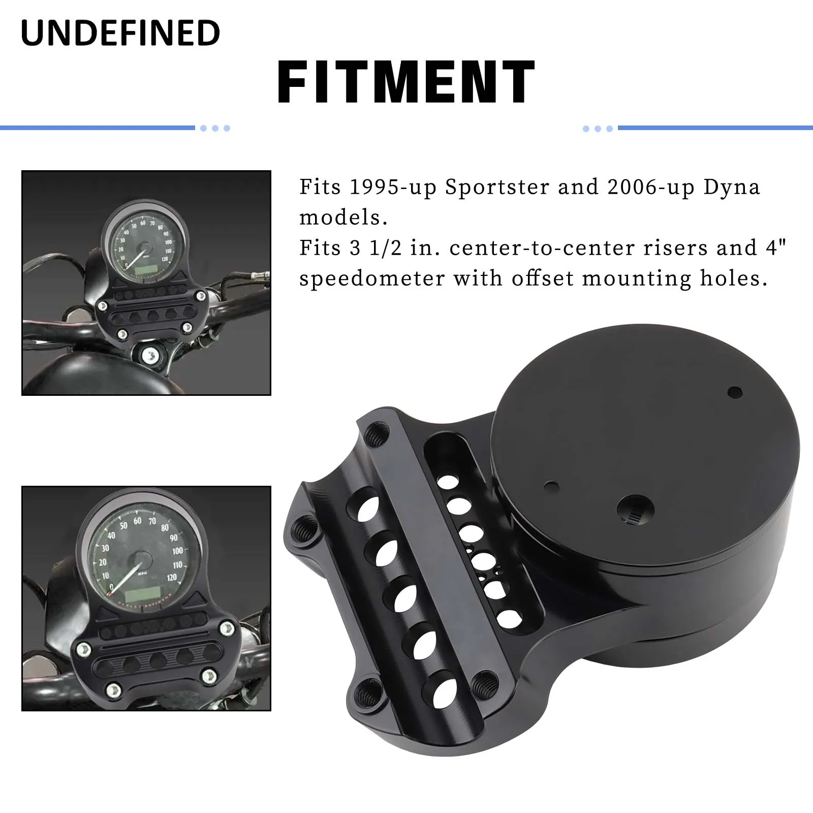 Harley Davidson Sportster Speedo Bracket Speedometer Holder On The