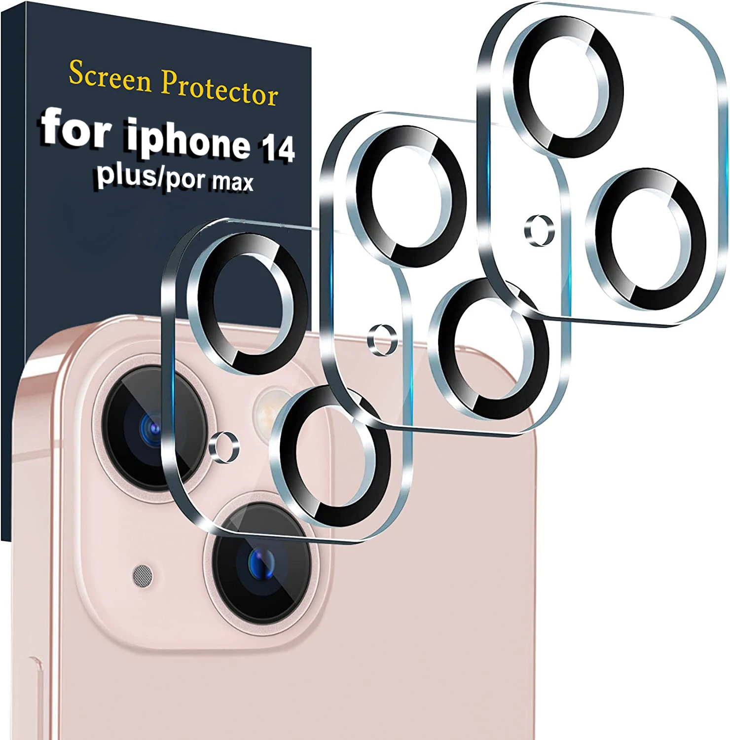 3Pcs-9H-Tempered-Glass-For-iPhone-14-Pro-Max-14Plus-Rear-Camera-Lens ...