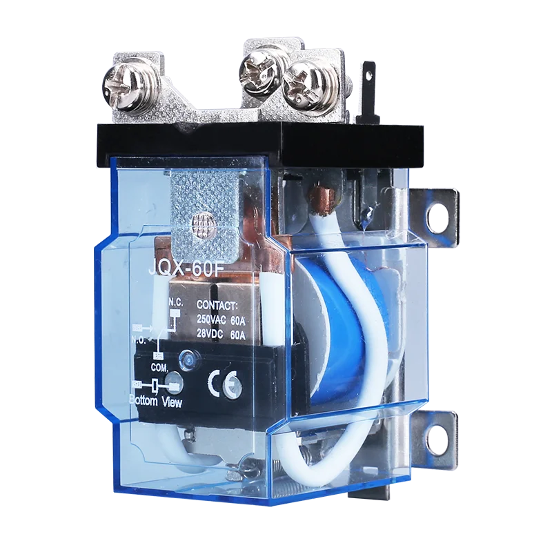 Rel-de-alta-potencia-JQX-60F-80A-DC12V-DC24V-AC220V-Contactor-Chapado ...