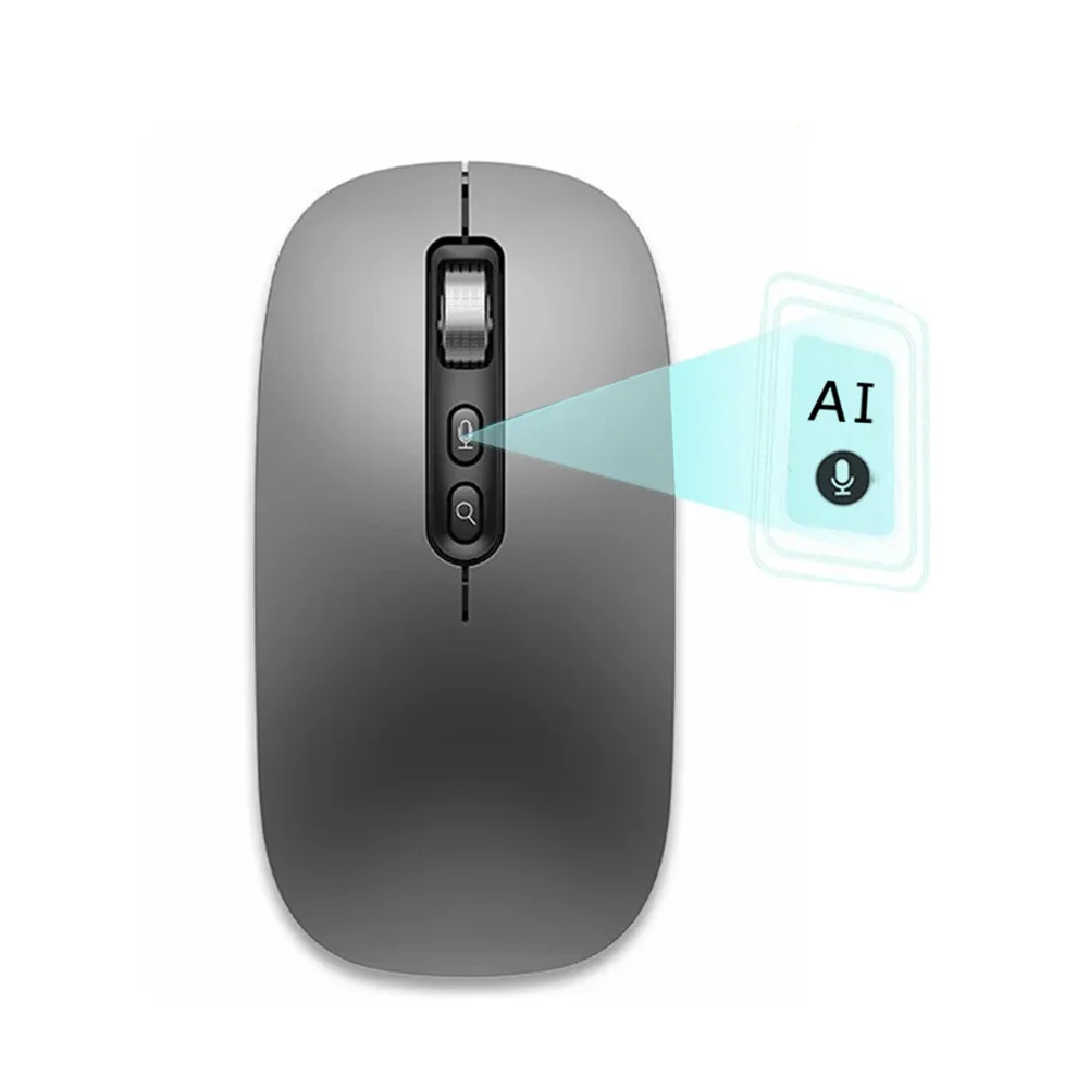 AI-Smart-Voice-Mouse-Speech-to-Text-Mouse-Rechargeable-2-4G-Wireless ...