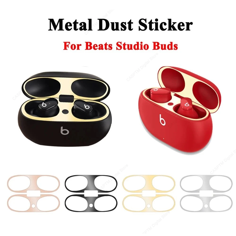 Dust-proof-Scratchproof-Sticker-For-Beats-Studio-Buds-Cover-Sticker ...