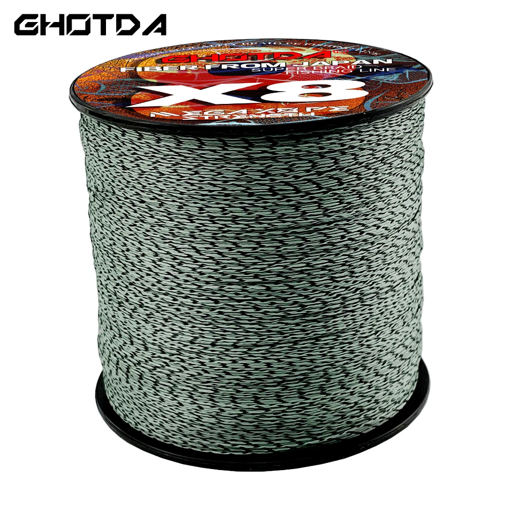 GHOTDA-Braided-Fishing-Line-X4-X8-300M-Speckle-Multifilament-Pe-Wire ...