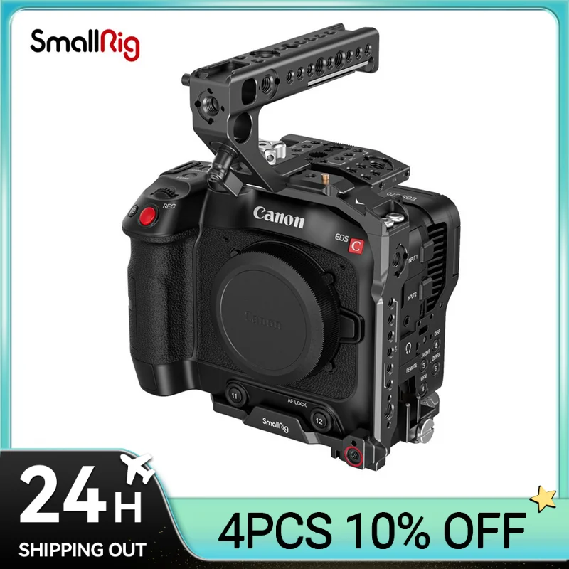 SmallRig-Dedicated-Handheld-Kit-for-Canon-EOS-C70-with-Cold-Shoe-Mounts ...