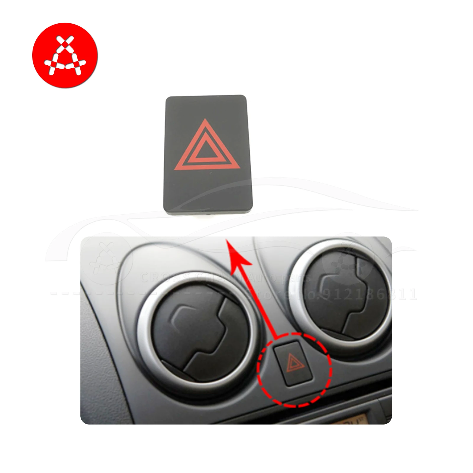 Compatible fit for 2008-2015 nissan Qashqai danger signal warning ...