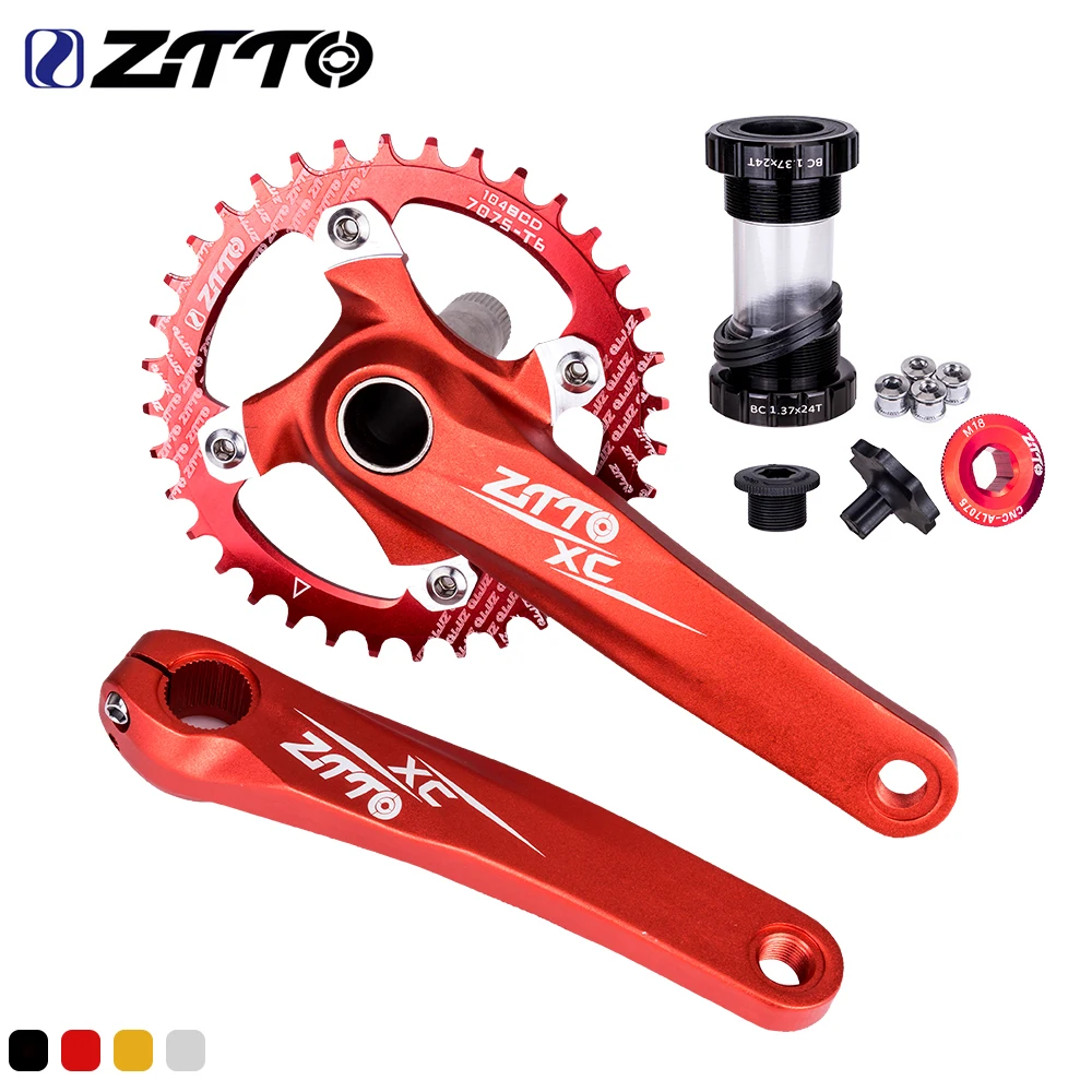 ZTTO IXF Kurbelgarnitur BCD 104 MTB Mountainbike Fahrrad Kurbel 170MM ...