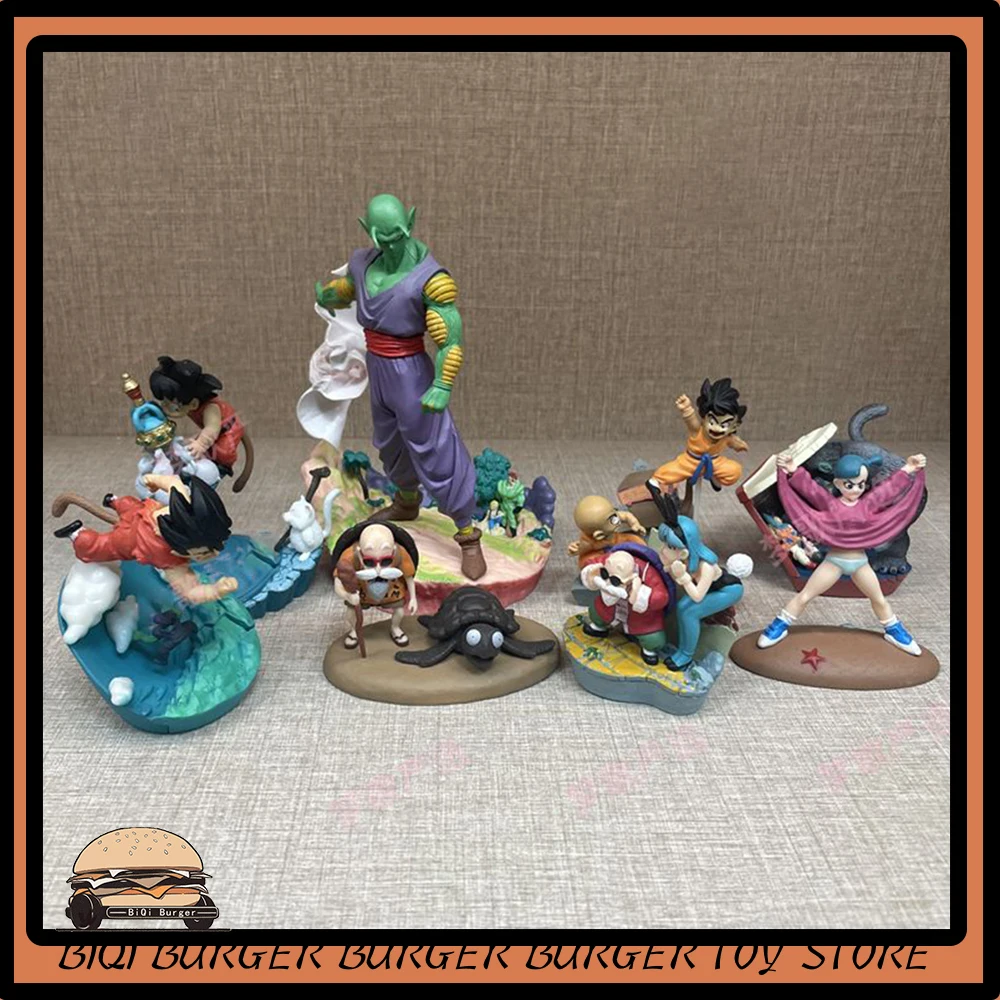 Dragon-Ball-Z-Figure-Son-Goku-Anime-Figures-Bulma-Master-Roshi-Action ...