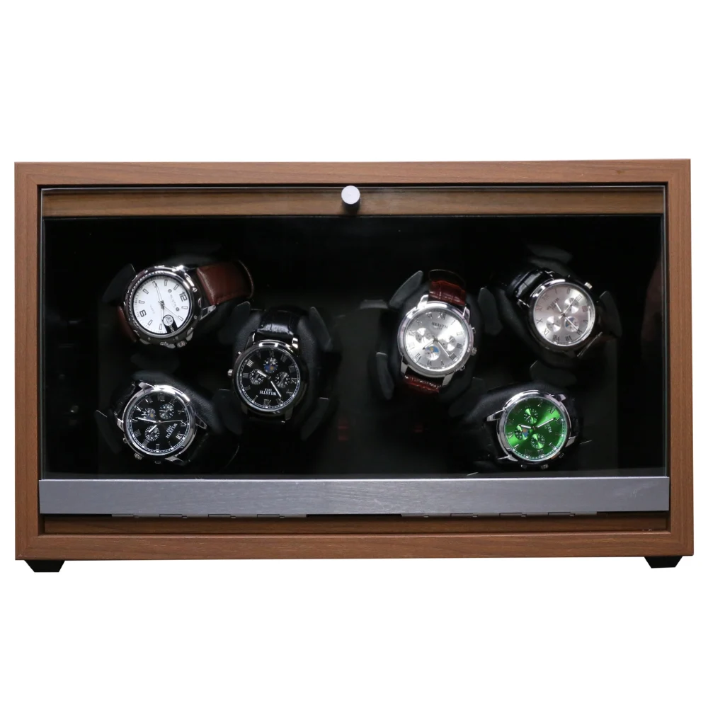 6 Slots Rechargeable for Watch Winder USB Powered Mechanical Watches ...