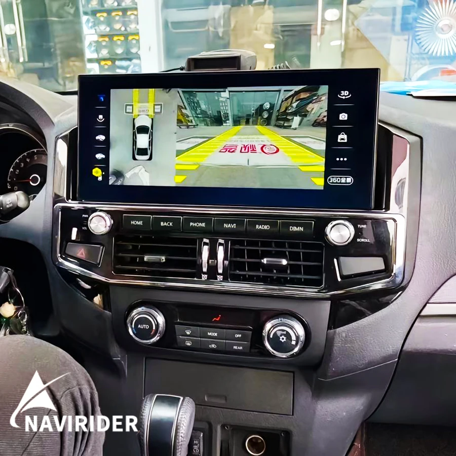 2Din-Android-13-Car-Radio-For-Mitsubishi-Pajero-4-V80-V90-2006-2014 ...