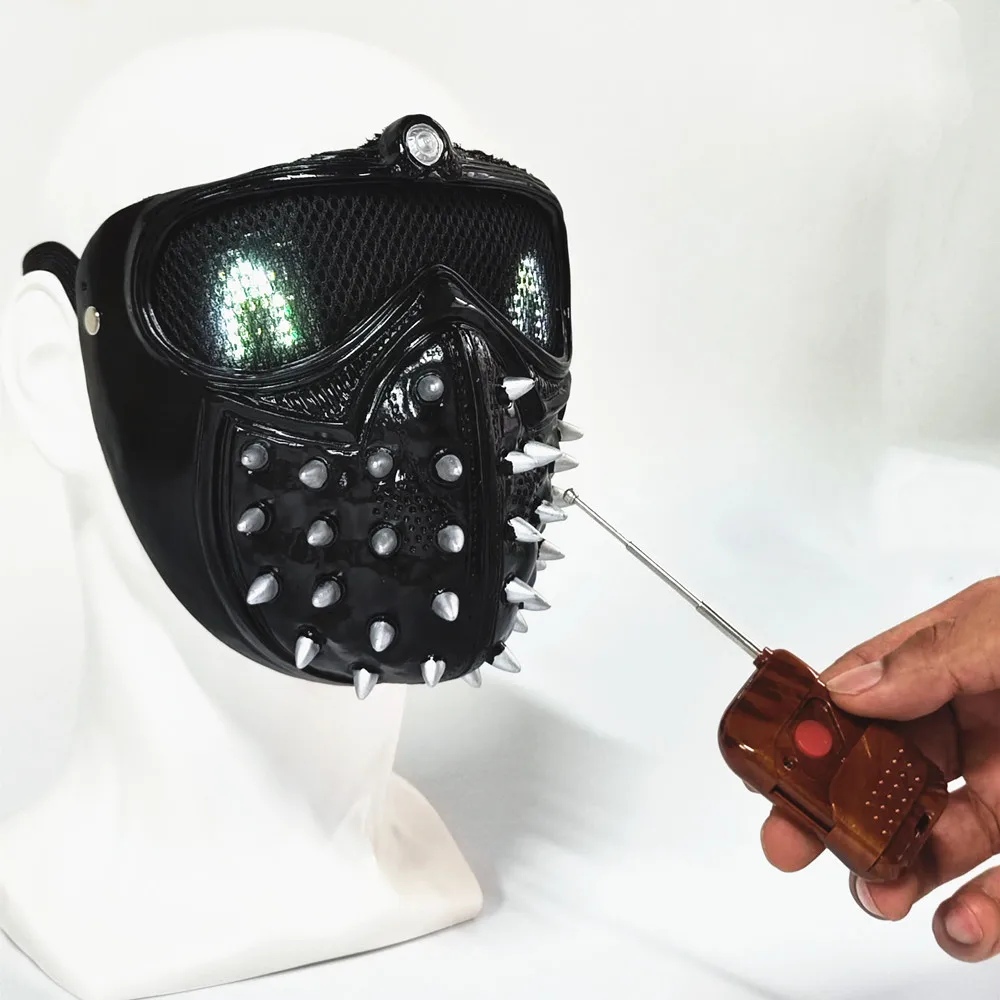 Watch-Dogs-2-mascarilla-con-Control-remoto-m-scara-Led-de-Pvc-caja-de ...