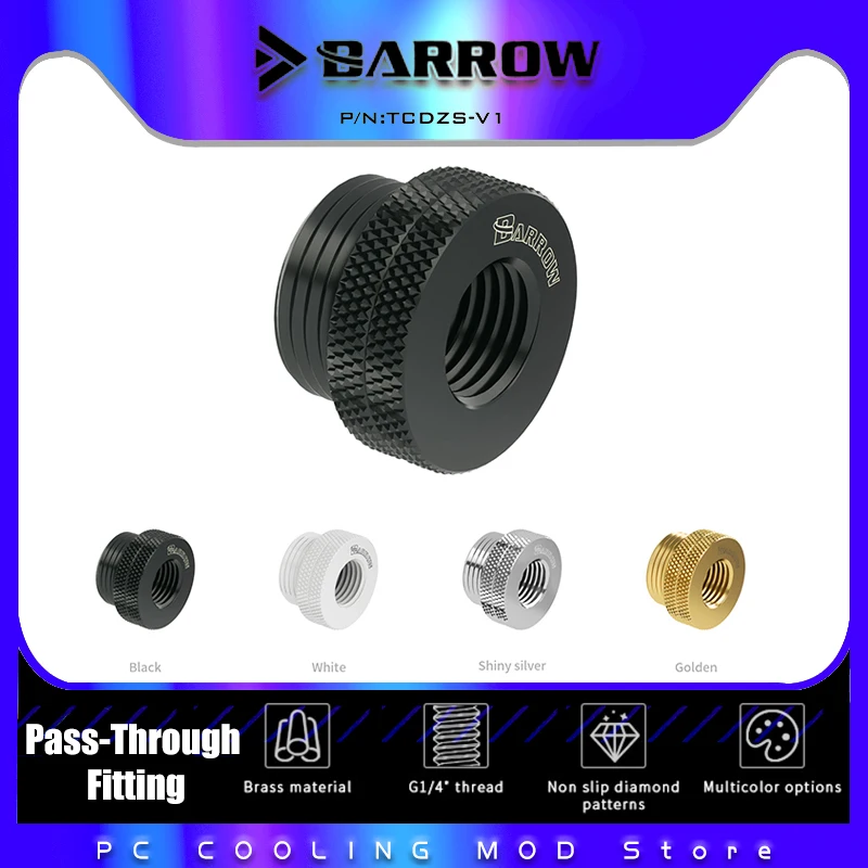 Barrow-G1-4-Pass-Through-Fitting-Fillport-Cover-Openings-Fill-Port ...