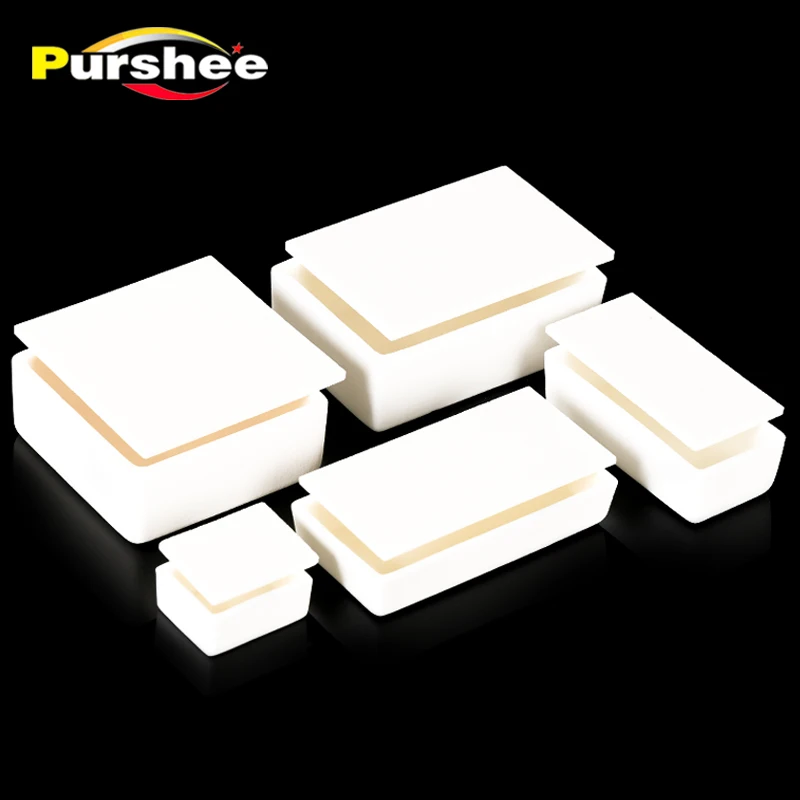 99% Alumina square crucible （with lid）