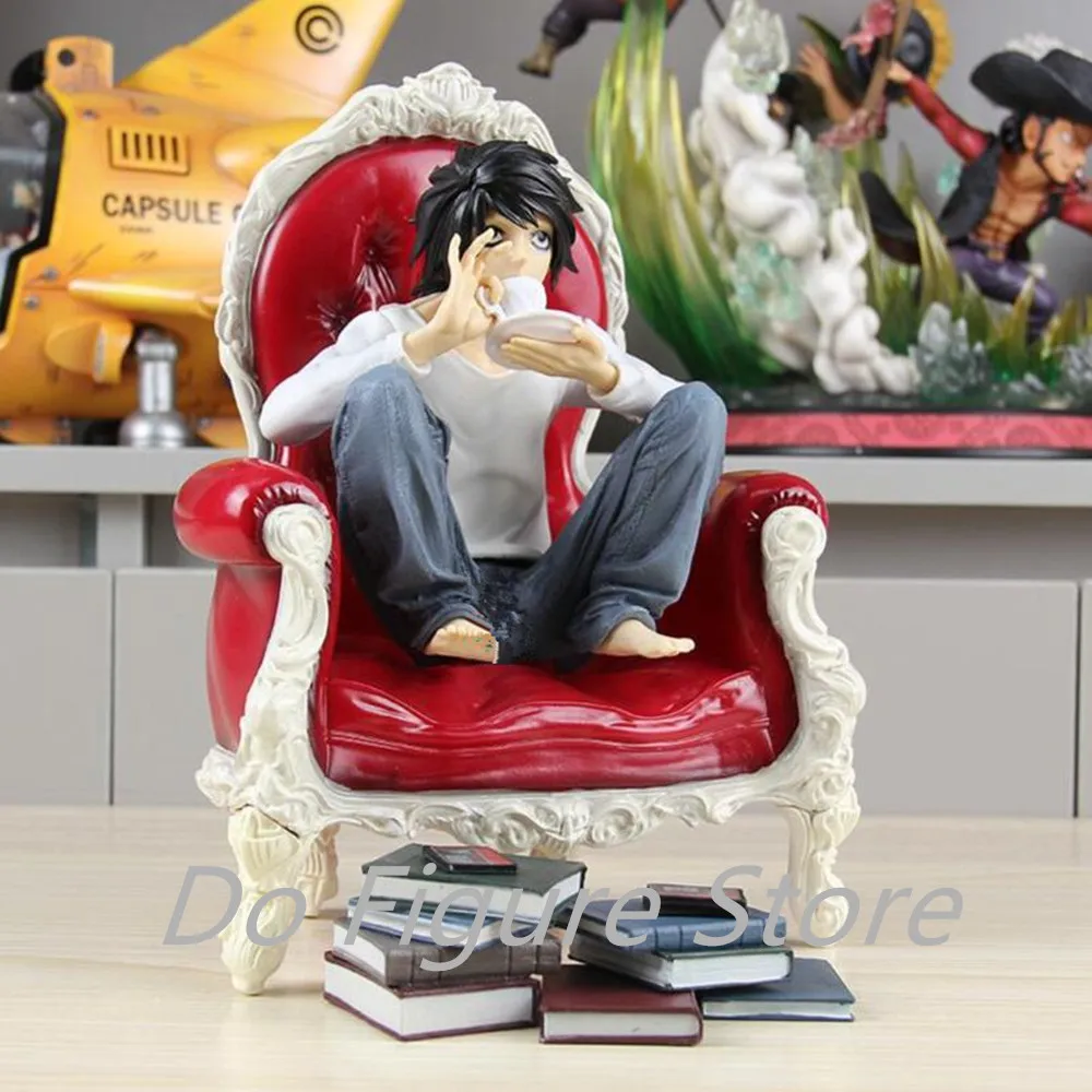 L-Lawliet-Death-Note-figuras-de-acci-n-Yagami-Light-sentado-en-el-sof ...