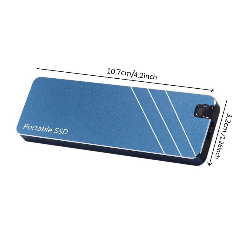 Disque dur externe,64TB red--Mini Disque Dur Ssd Portable De Type C ...