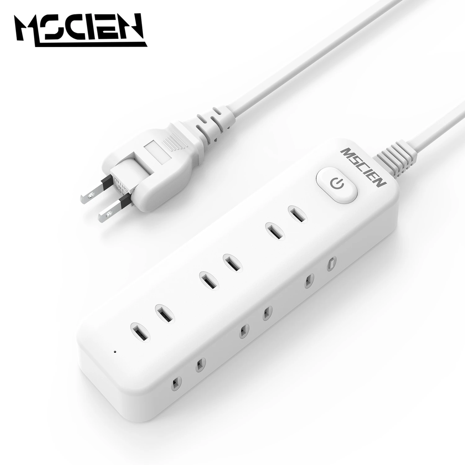 MSCIEN-Surge-Protector-Home-Appliance-White-Power-Strip-JP-Japan-Plug ...